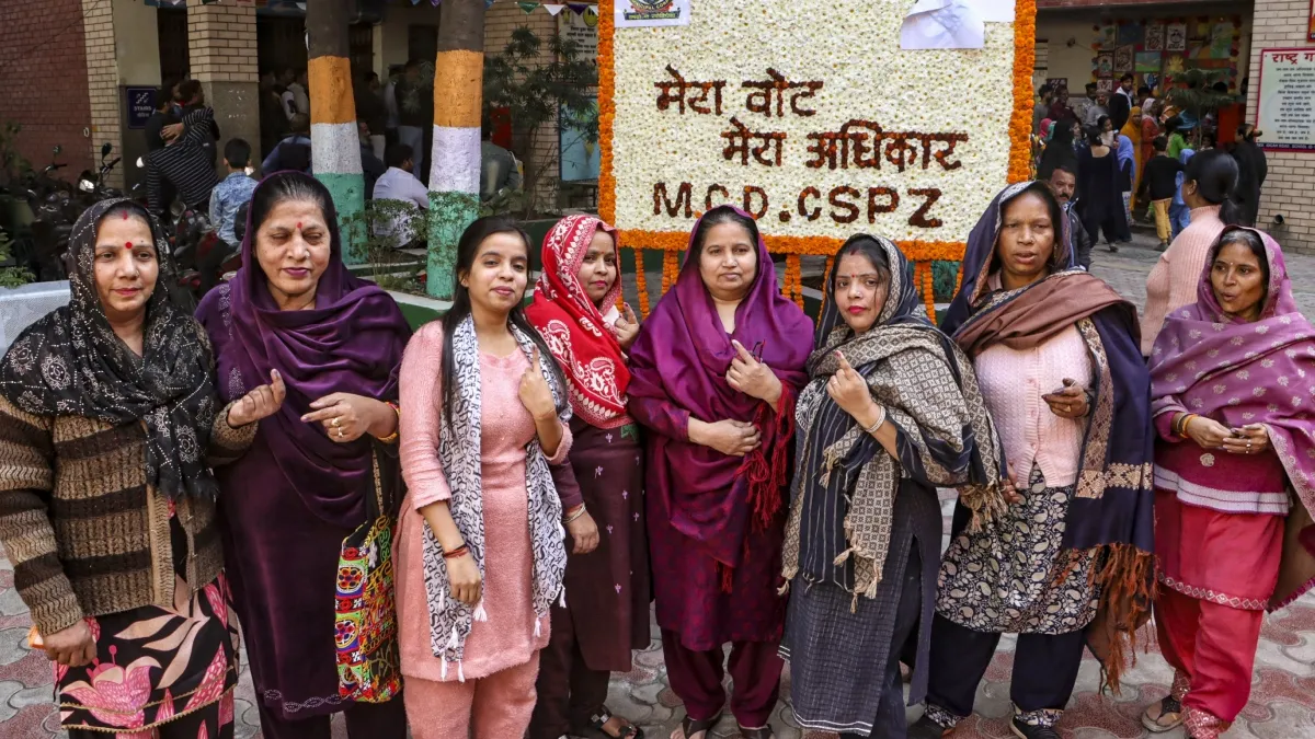 Delhi Elections 2025: Over 60% voter turnout recorded, all eyes on ...