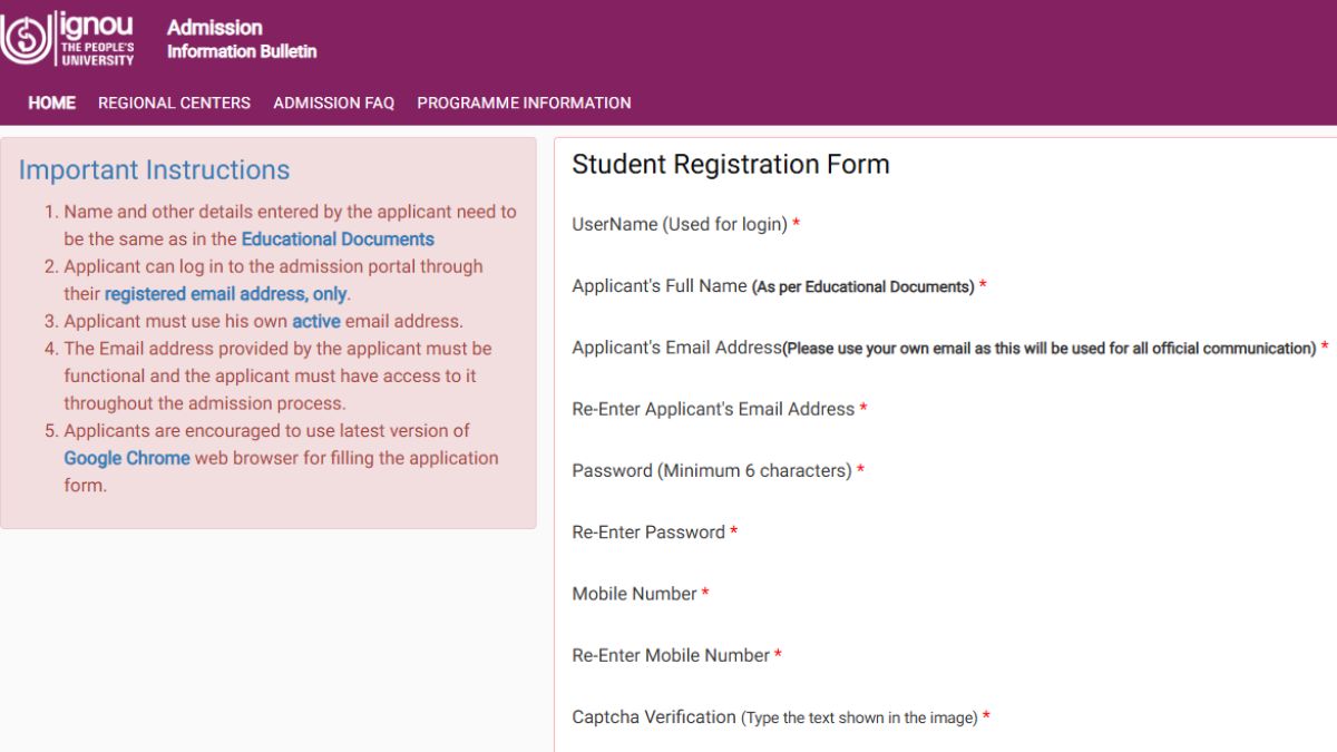 IGNOU extends January 2025 admission registration date- check new ...