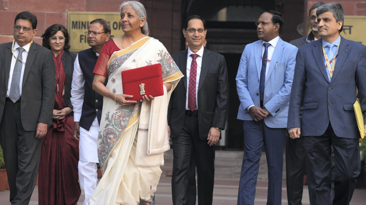 Nirmala Sitharaman to present Budget 2025 again through a tab instead ...
