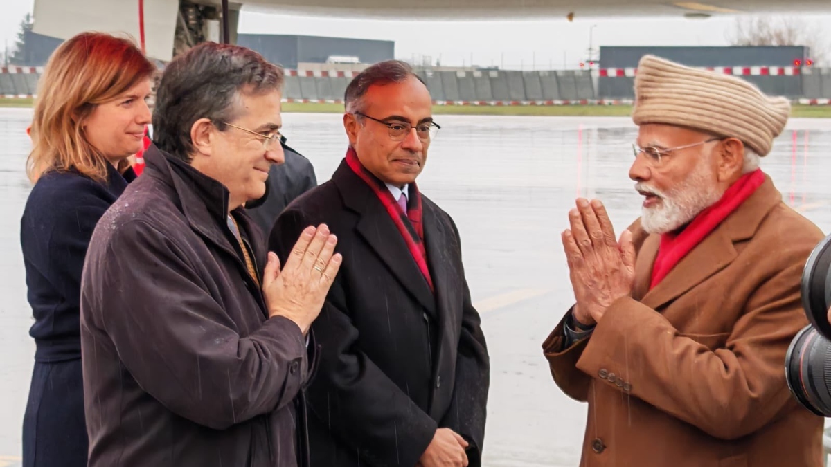 PM Modi arrives in Paris to co-chair AI Action Summit with French ...