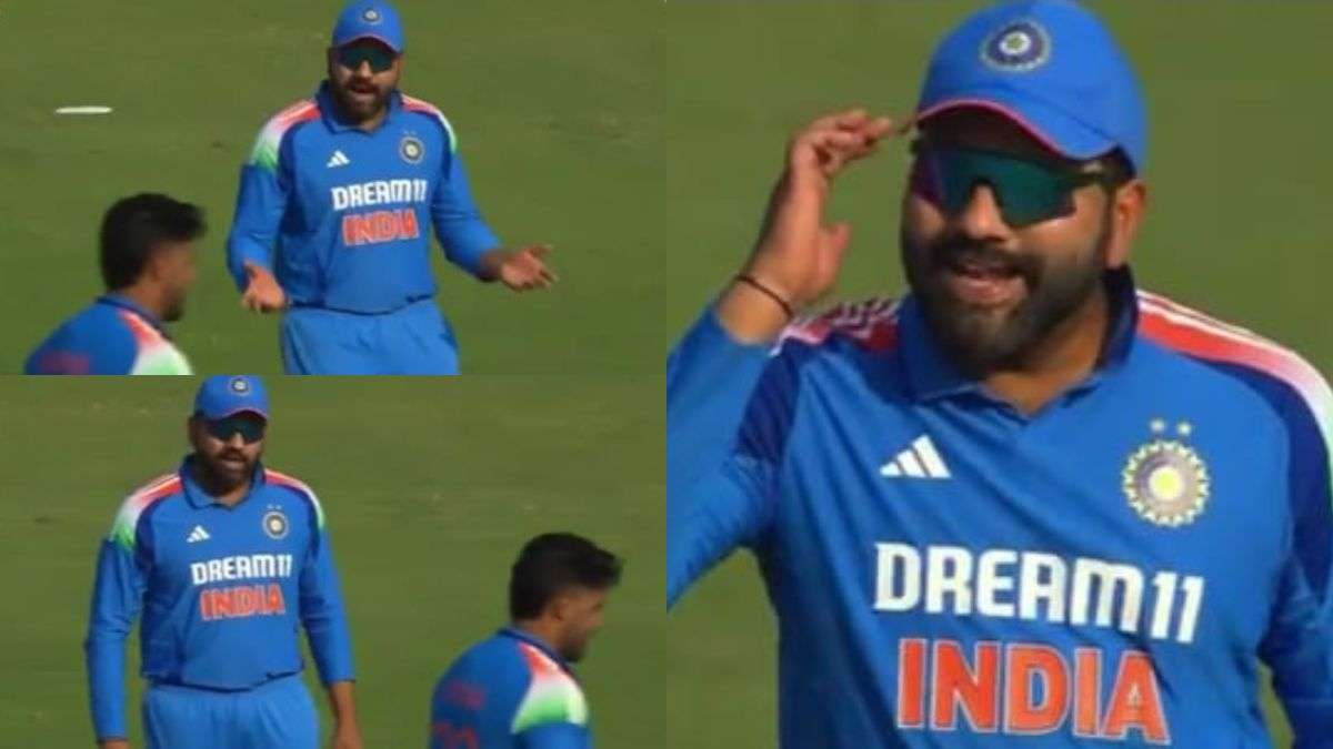 'Dimag kidhar hai Tera?': Furious Rohit Sharma scolds Harshit Rana ...