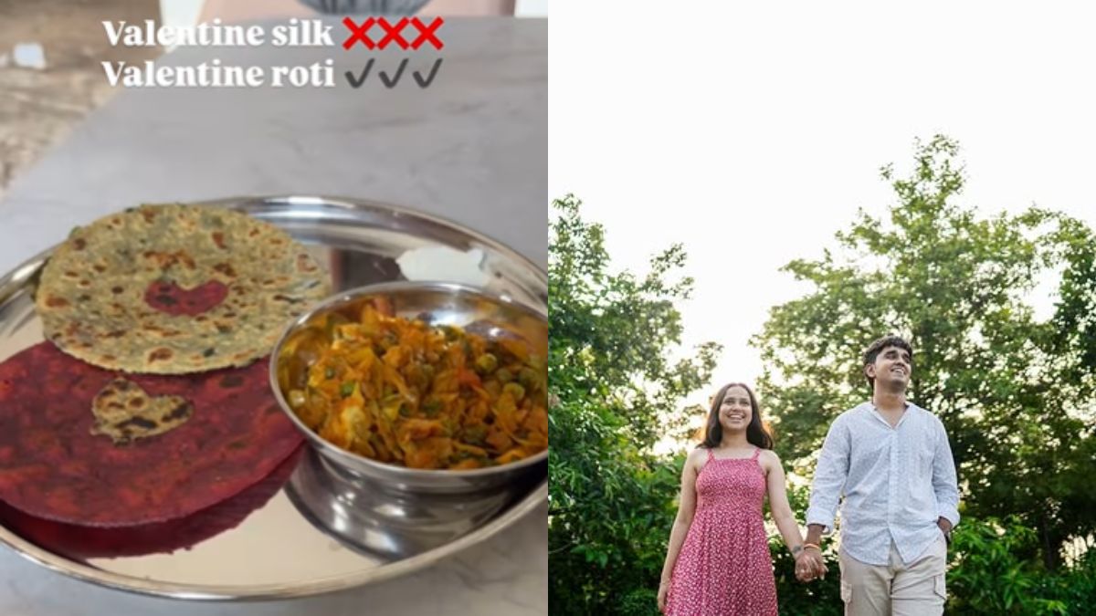 'Valentine Roti': Woman treats husband for Valentine's Day with special ...