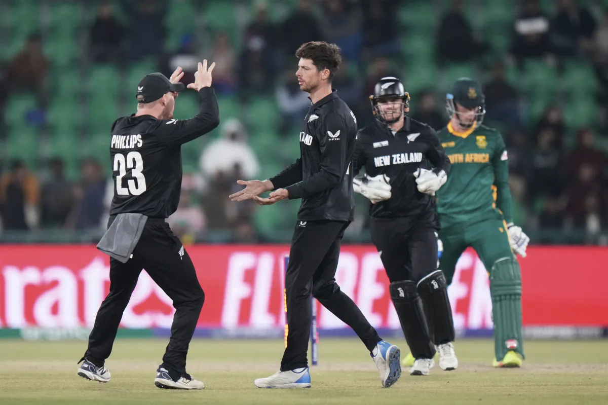 SA vs NZ Live Cricket Score, Champions Trophy semi-final: South Africa vs New Zealand live ...
