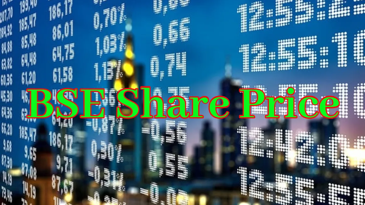BSE Share Price: Stock surges over 14 per cent ahead of board meeting ...