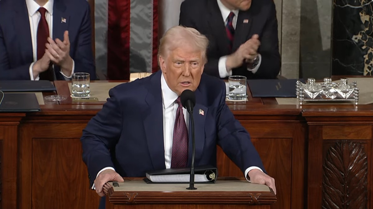 Donald Trump addresses joint session of Congress, declares 'US will be ...