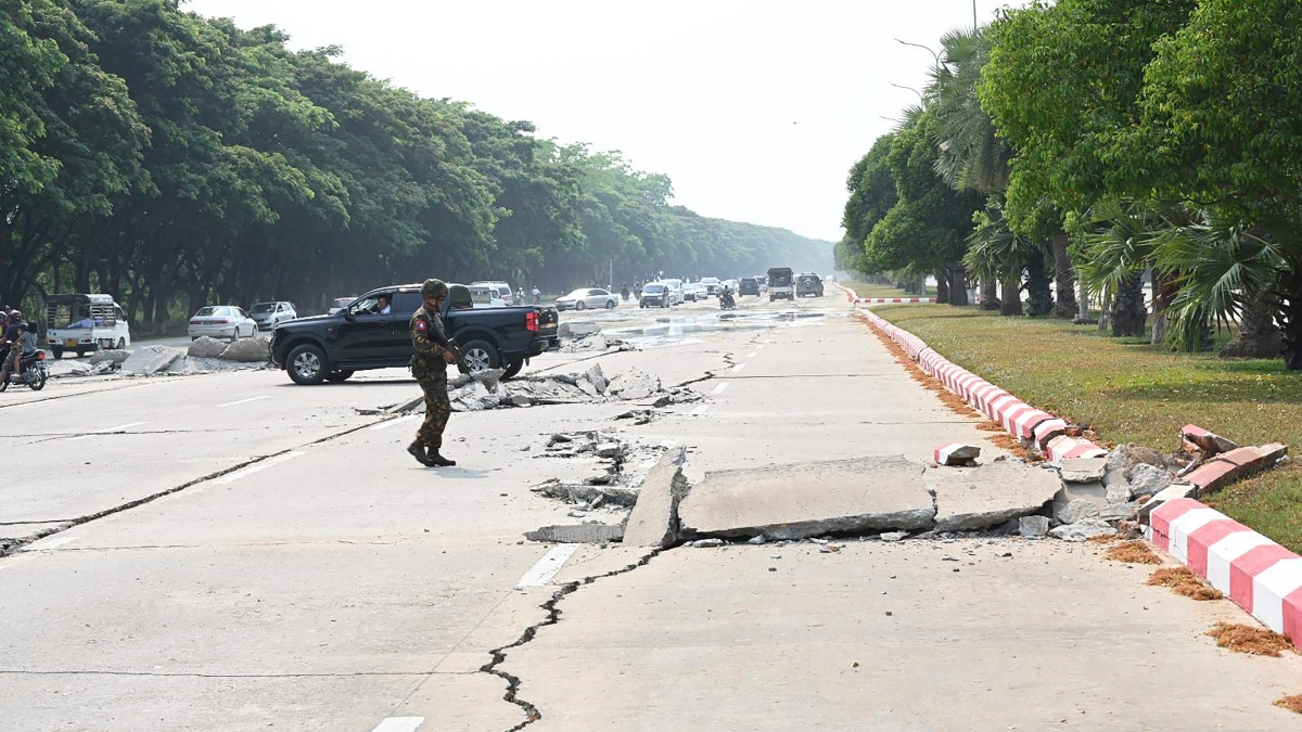 Myanmar: Fresh tremors of 5.1 magnitude strike Naypyitaw a day after ...