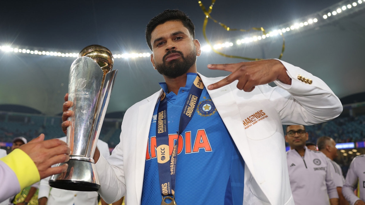 Shreyas Iyer breaks 19-year-old Champions Trophy record amid memorable campaign with bat for ...