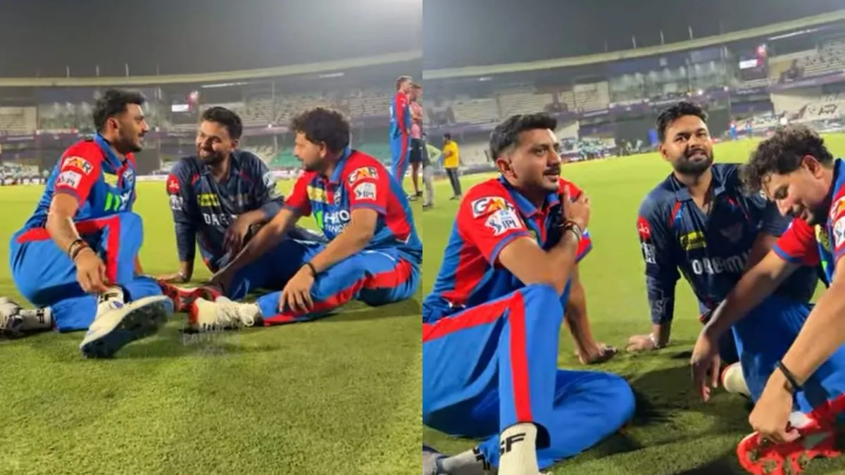 'Ek hi toh shot aata hai': Rishabh Pant, Axar Patel hilariously troll Kuldeep on his batting ...