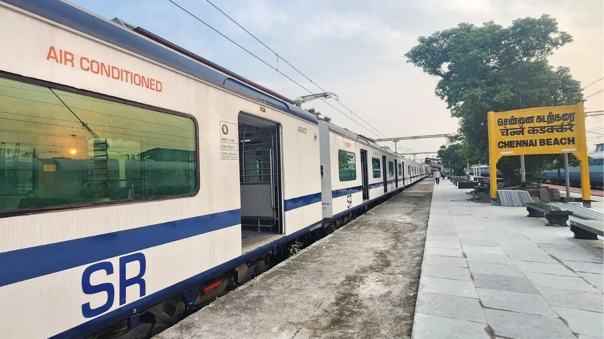 Chennai Beach-Chengalpattu AC suburban train service begins: Check ticket prices, route, timings ...