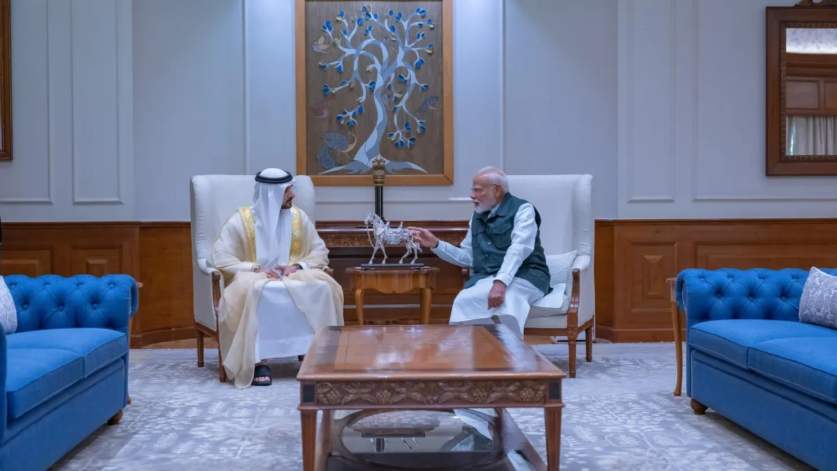 Dubai Crown Prince Sheikh Hamdan meets PM Modi, discusses UAE-India ...