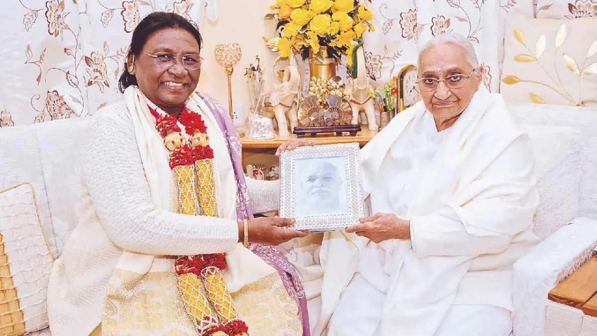 Brahma Kumaris chief Dadi Ratanmohini passes away, President Murmu, PM Modi and others pay ...