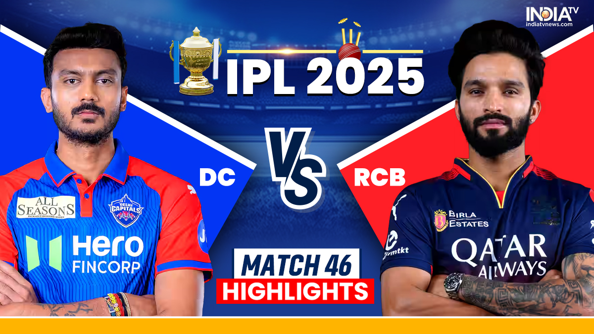 DC vs RCB IPL 2025 Highlights: Royal Challengers Bengaluru defeat Delhi Capitals by 6 wickets