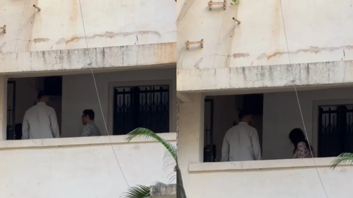 Aamir Khan visits ex-wife Reena Dutta's house with girlfriend Gauri Spratt and Junaid Khan ...