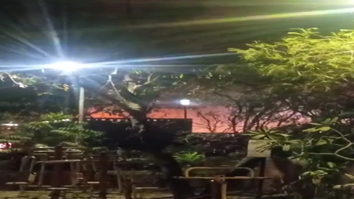 Delhi dilli Haat shops massive fire rescue search operation video fire tenders on spot deaths ...