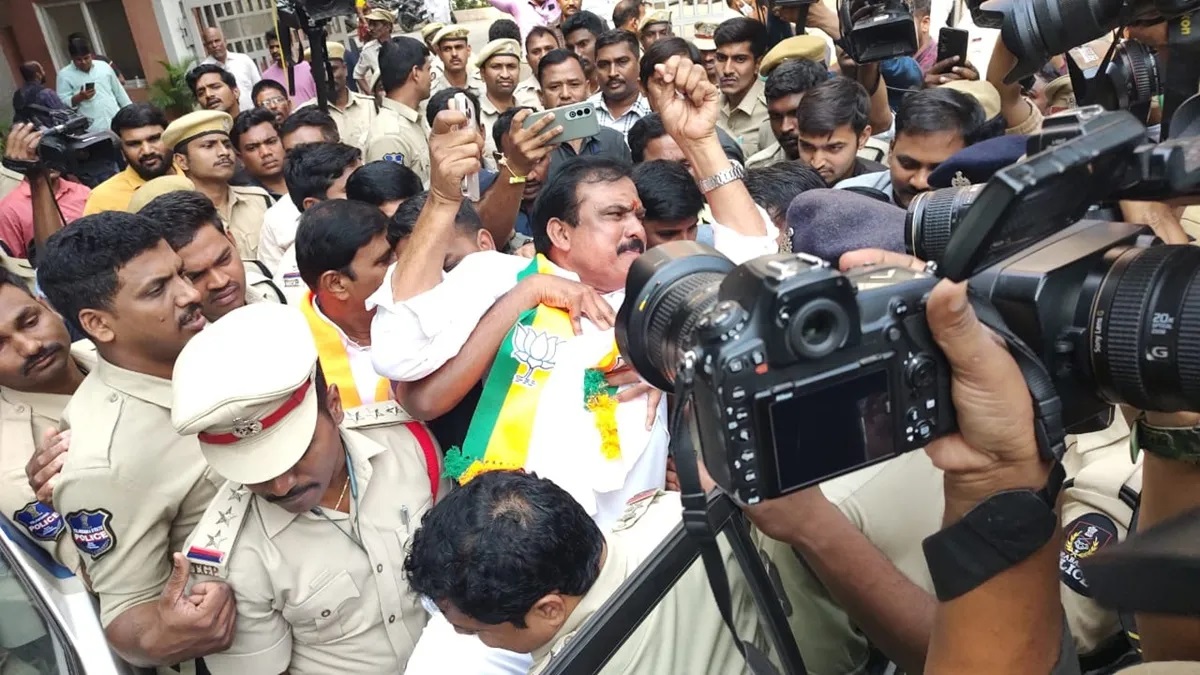 Two BJP MLAs detained amid students' protest over bulldozers at ...