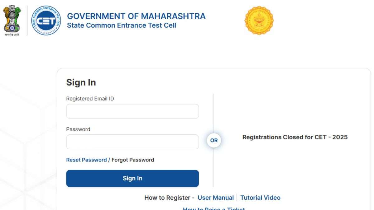 MHT CET PCM Admit Card 2025 out, how to download | Higher-studies News – India TV