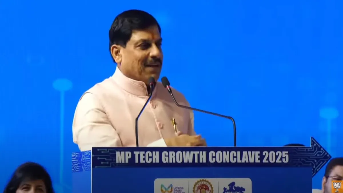 Mohan Yadav inaugurates 'MP Tech Growth Conclave 2025' in Indore ...