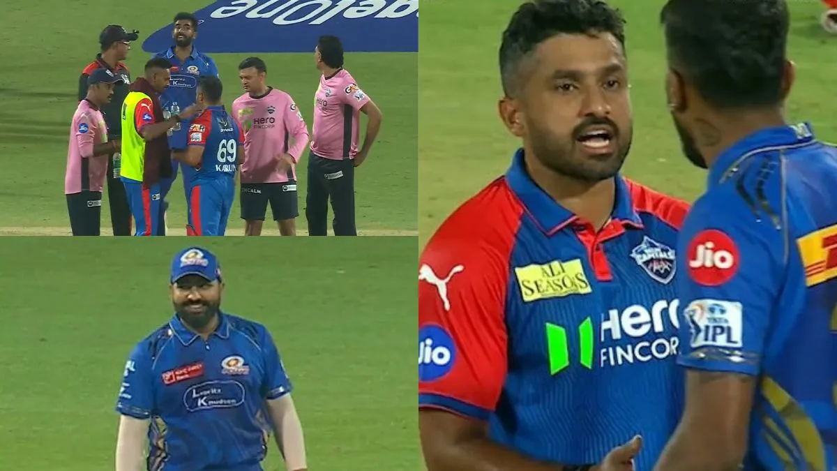 Jasprit Bumrah loses cool, gets into verbal spat with Karun Nair; Rohit Sharma's reaction goes ...