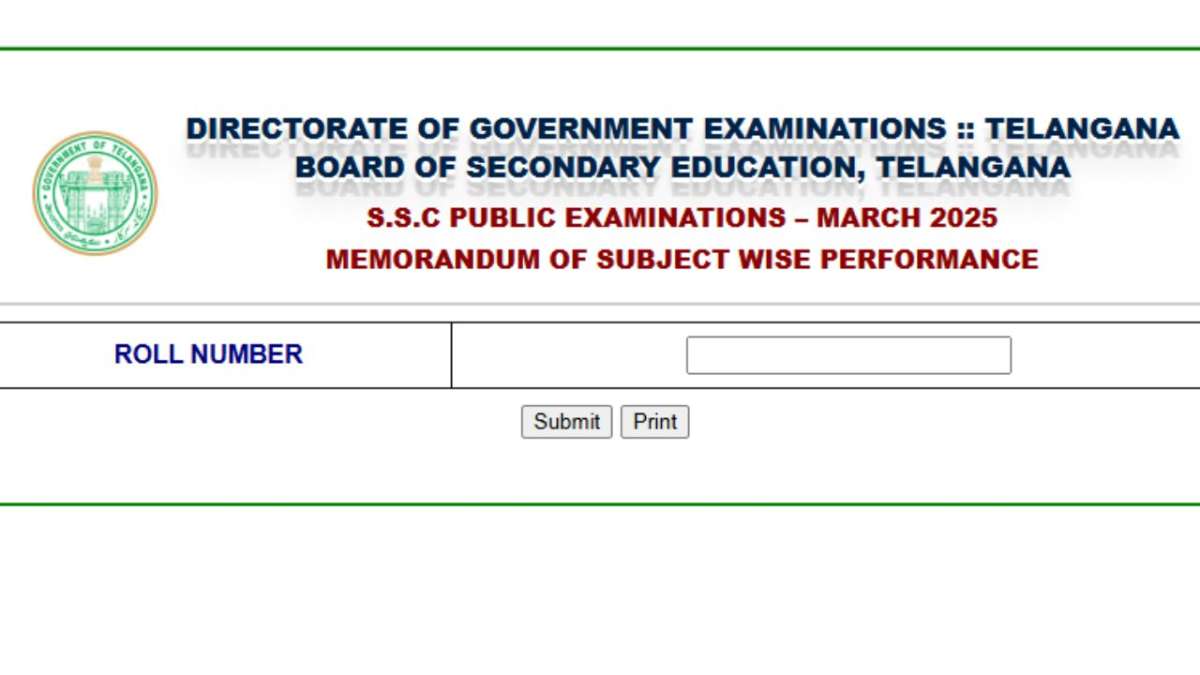 TS SSC Result 2025: BSE Telangana 10th result announced, 92.84 per cent ...