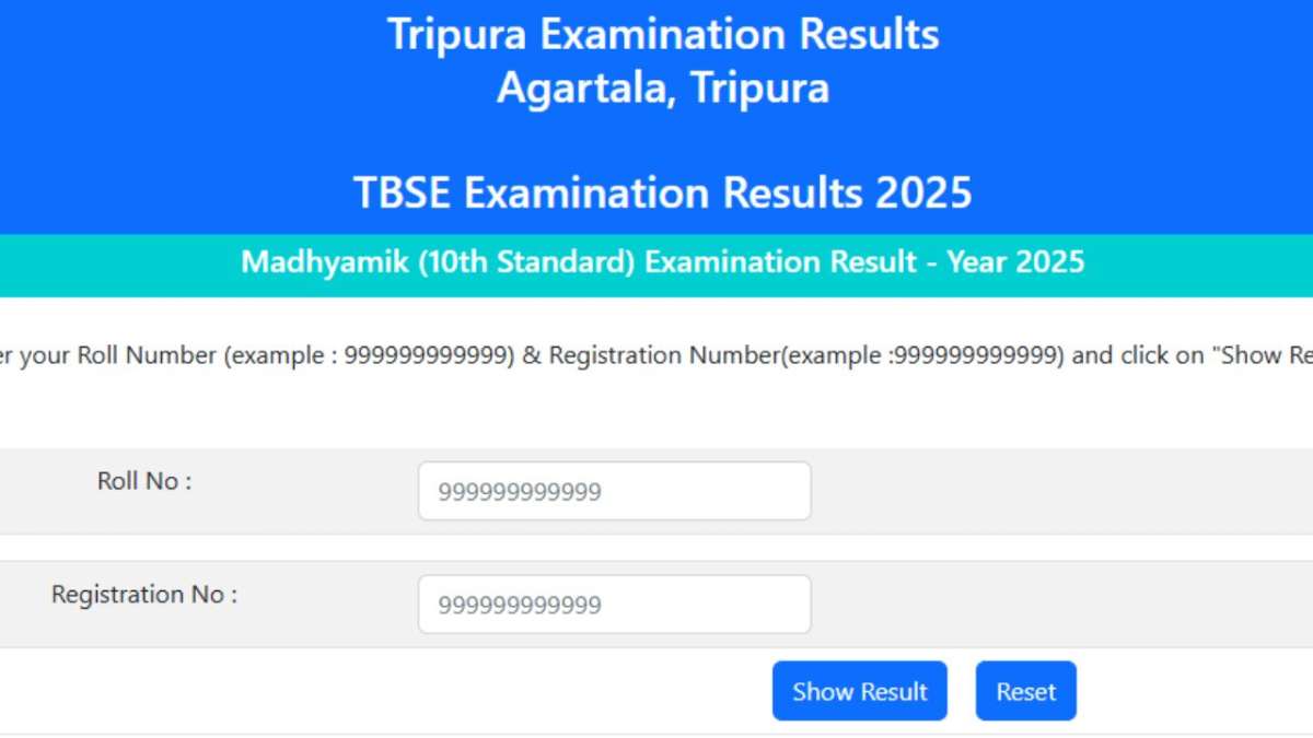 Tripura TBSE 10th, 12th result announced, check pass percentage ...