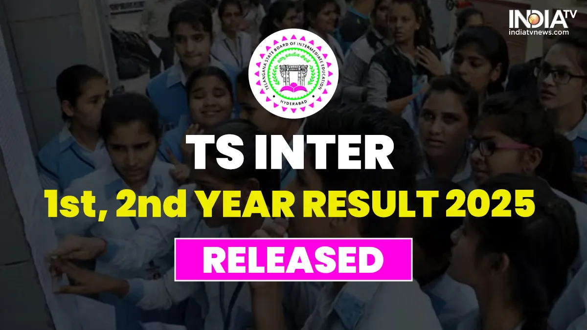 TS Telangana Manabadi Inter 1st, 2nd Year Result 2025 out, girls outperformed boys in both ...