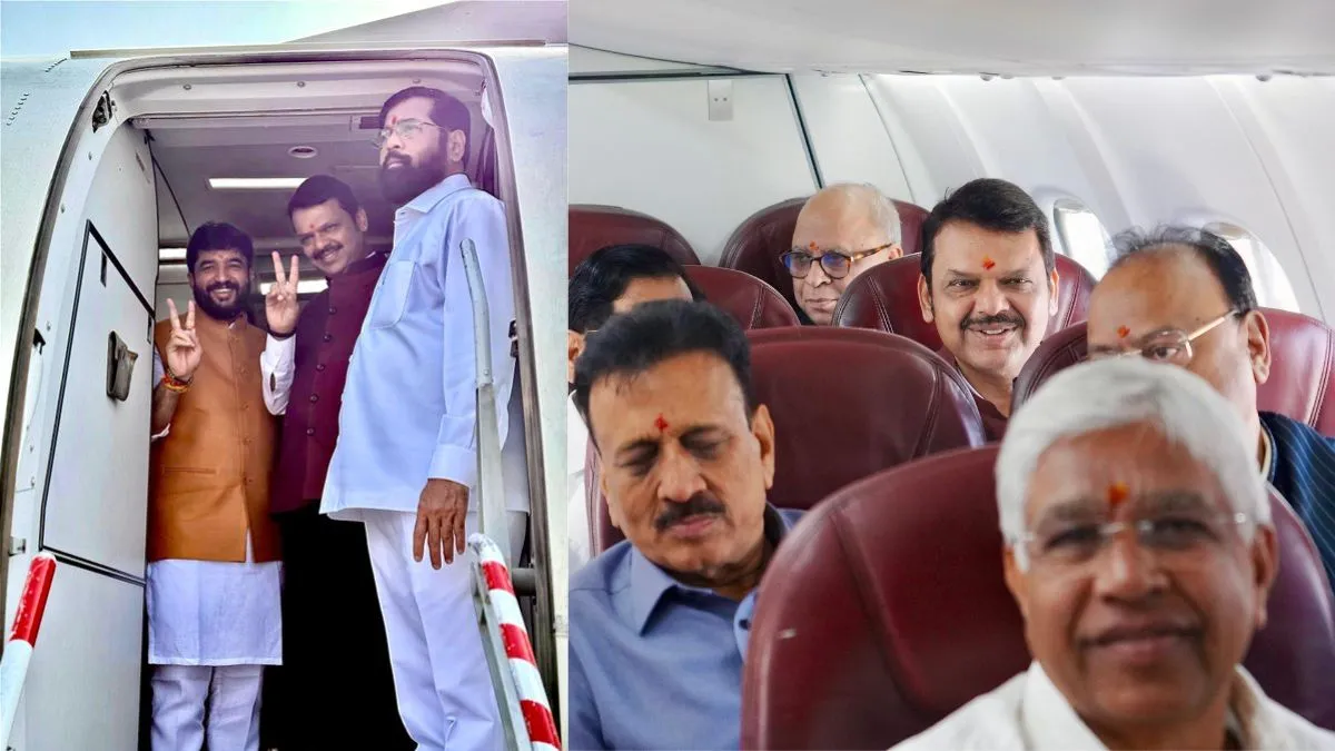 Amravati airport launches first commercial flight; CM Devendra Fadnavis ...