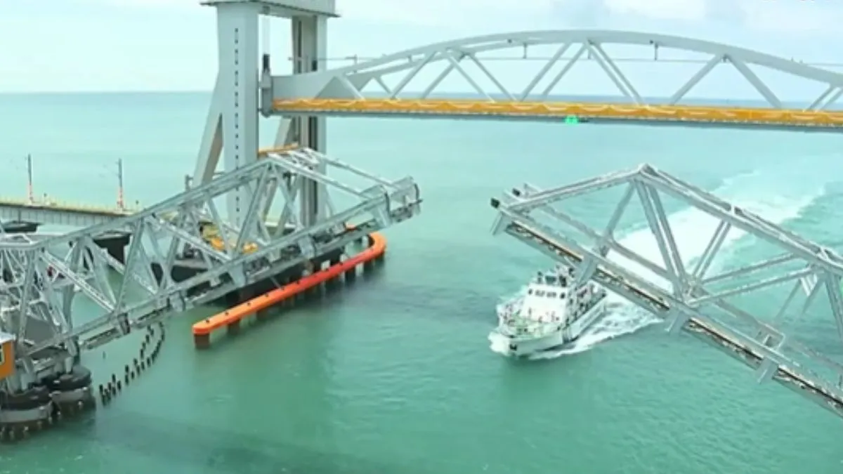 Pamban Bridge inauguration: PM Modi launches India's first vertical lift sea bridge | All you ...