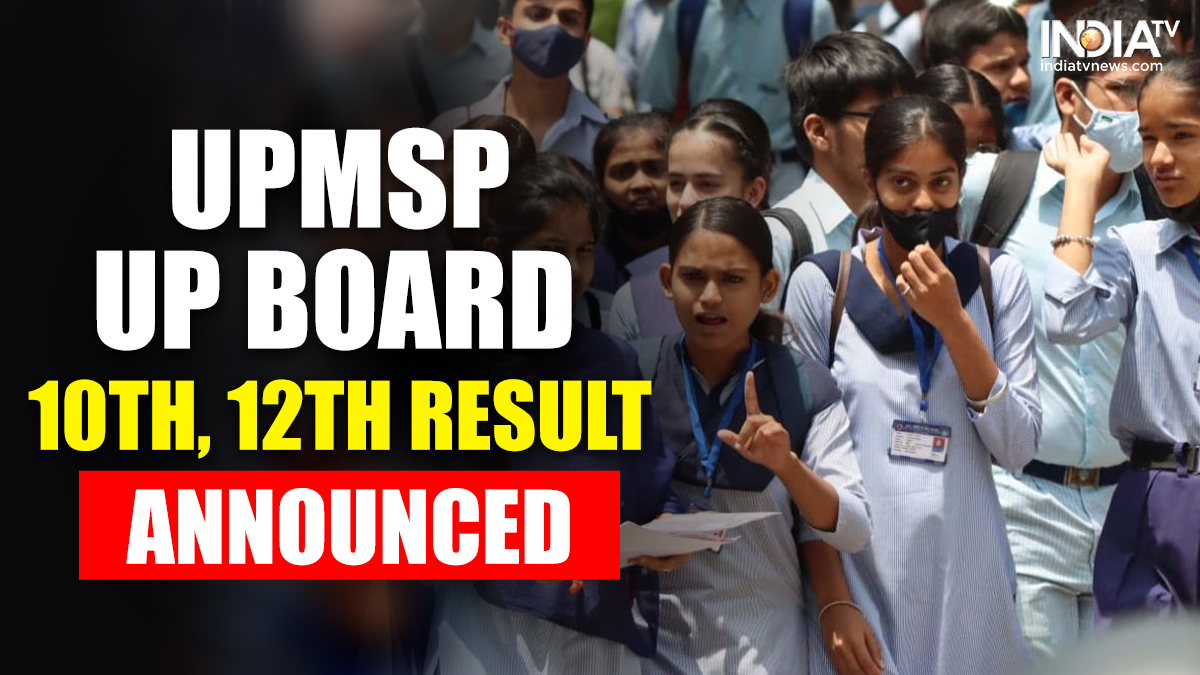 UP Board 10th, 12th Result 2025: UPMSP releases High School and ...