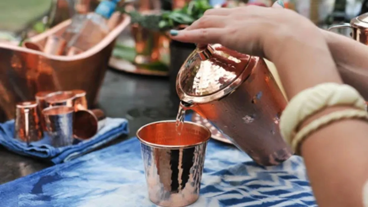 Drinking turmeric water in copper vessel is beneficial for health; know ...