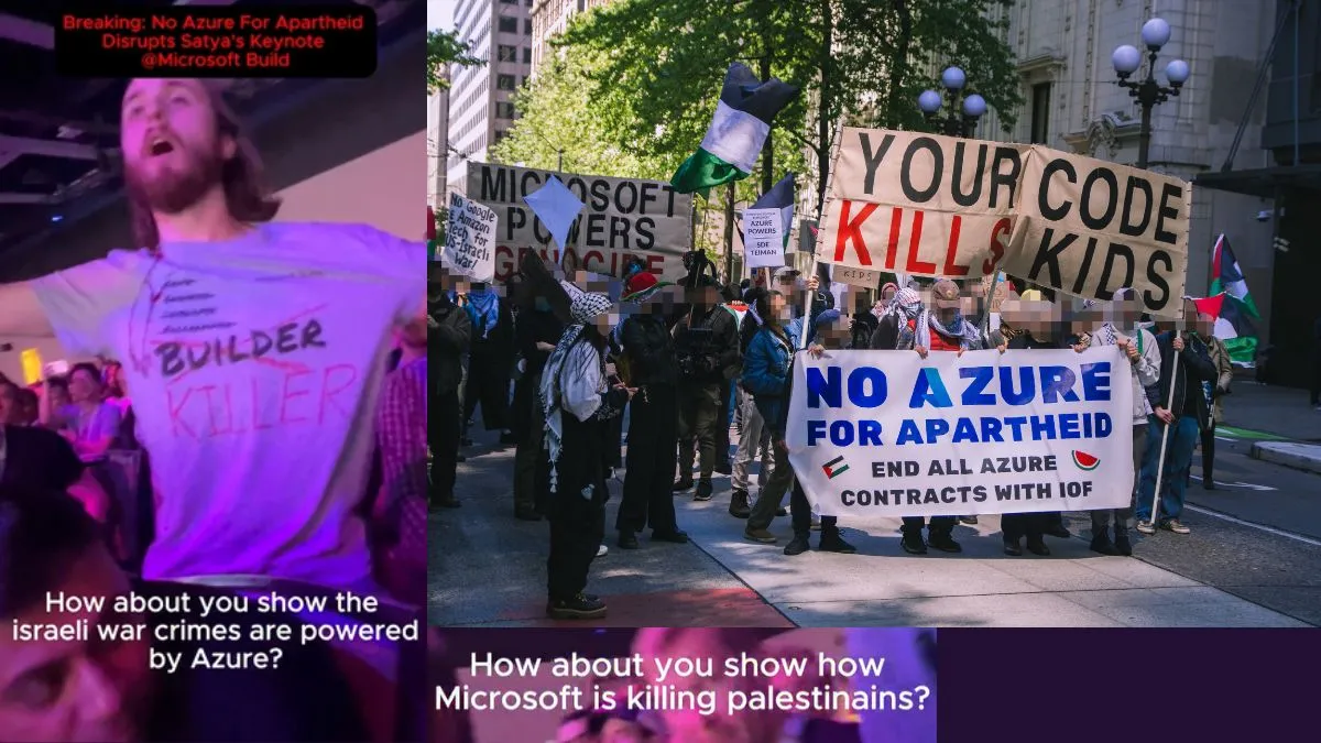 Ex-Microsoft employee Vaniya Agrawal protests at Build 2025, demands ...