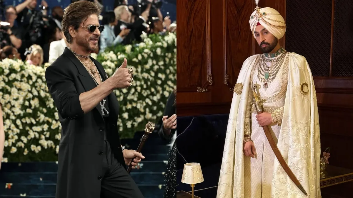 Bollywood royalty hits Met Gala 2025: A look at Shah Rukh Khan, Diljit ...