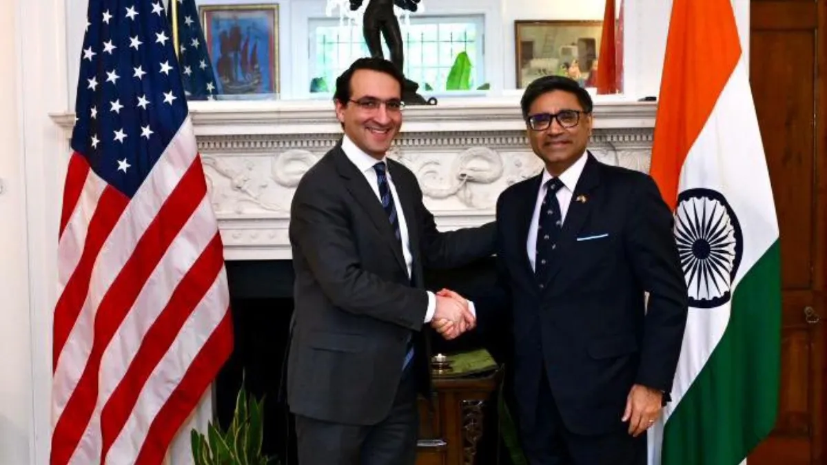 Foreign Secretary Vikram Misri meets US Under Secretary Jeffrey Kessler ...