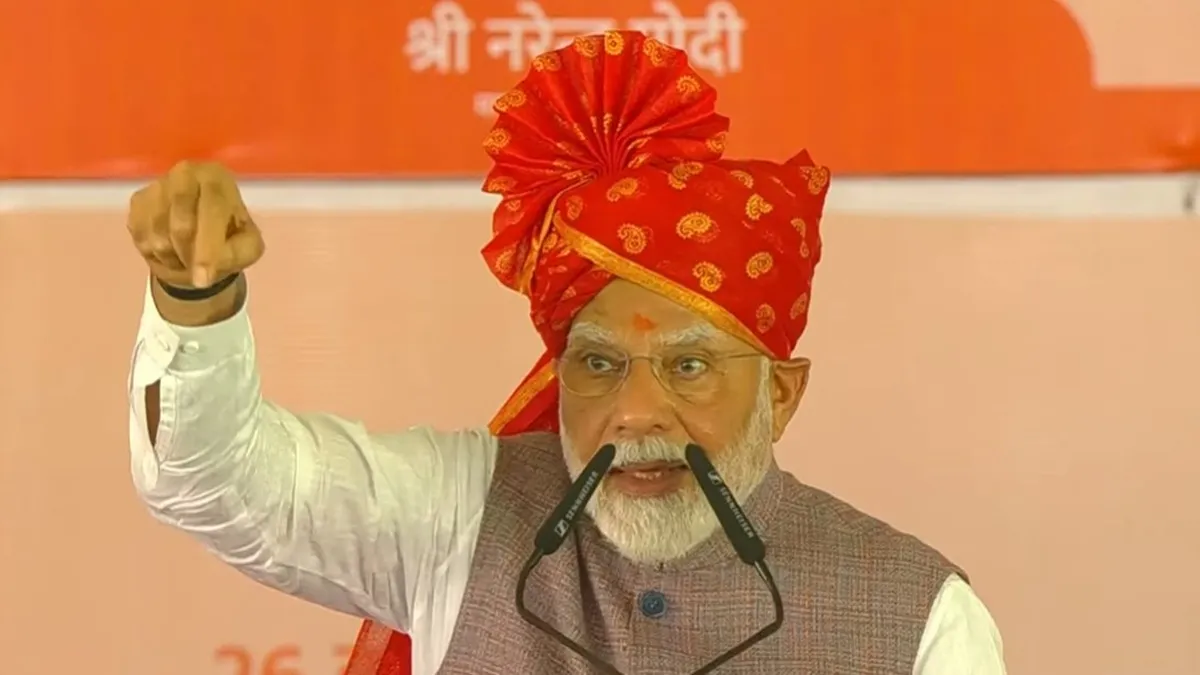 PM Modi in Bikaner Those out to wipe out sindoor were reduced to dust ...