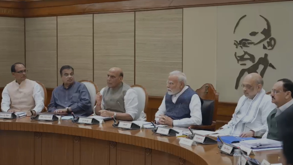 Indian Armed Forces carried out Operation Sindoor without any mistake PM Modi to Cabinet video ...