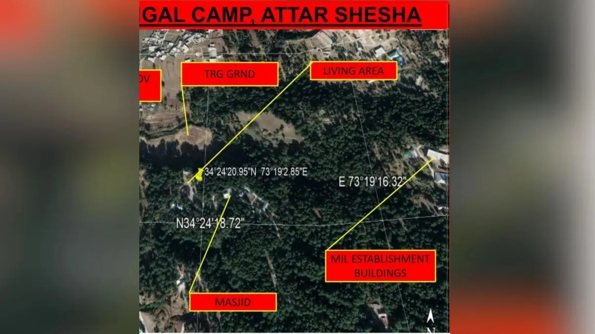 Satellite image reveals Lashkar-e-Taiba training camp in PoK linked to ...