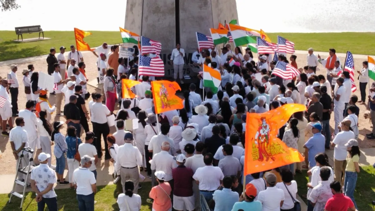 United Hindu Groups host peaceful protest across US to mark solidarity ...