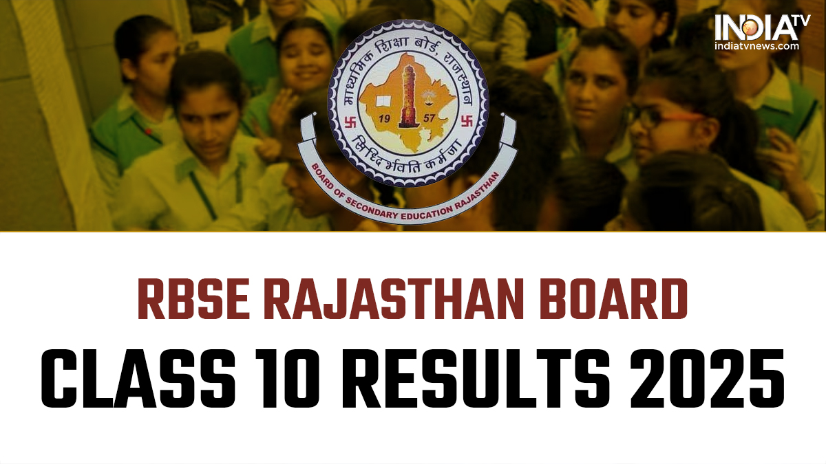 RBSE Rajasthan Board 10th Result 2025 announced: What if you score low ...