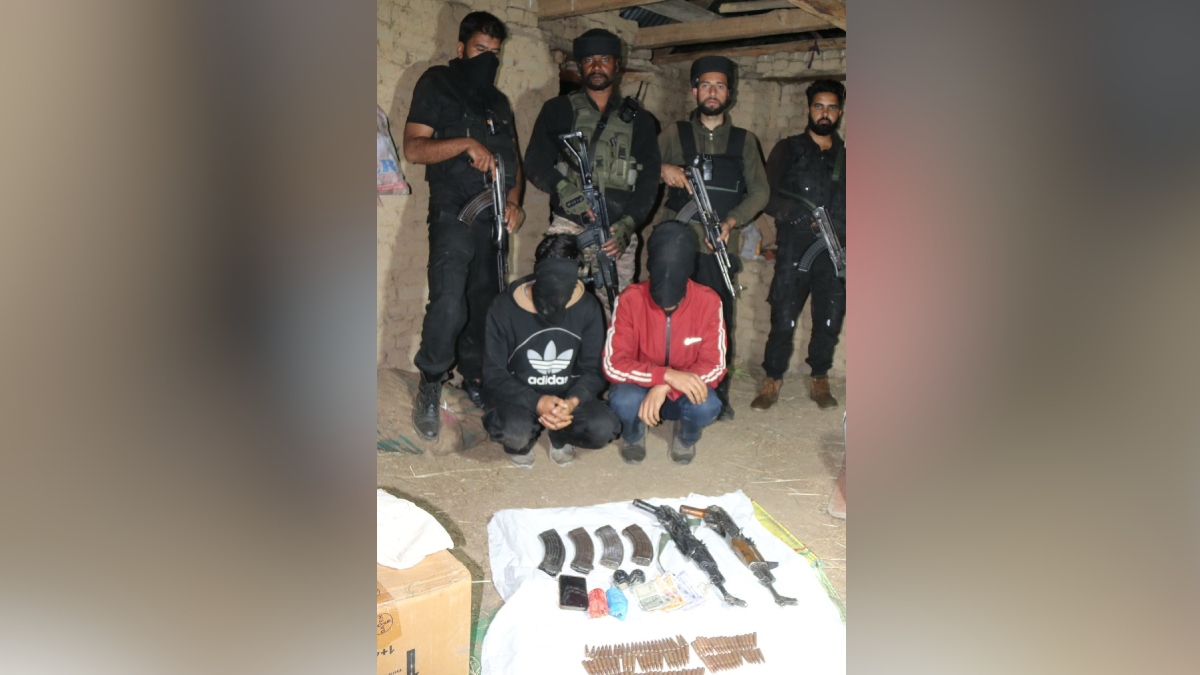 Two LeT hybrid terrorists arrested with arms and ammunition in J-K's Shopian | Jammu-and-kashmir ...