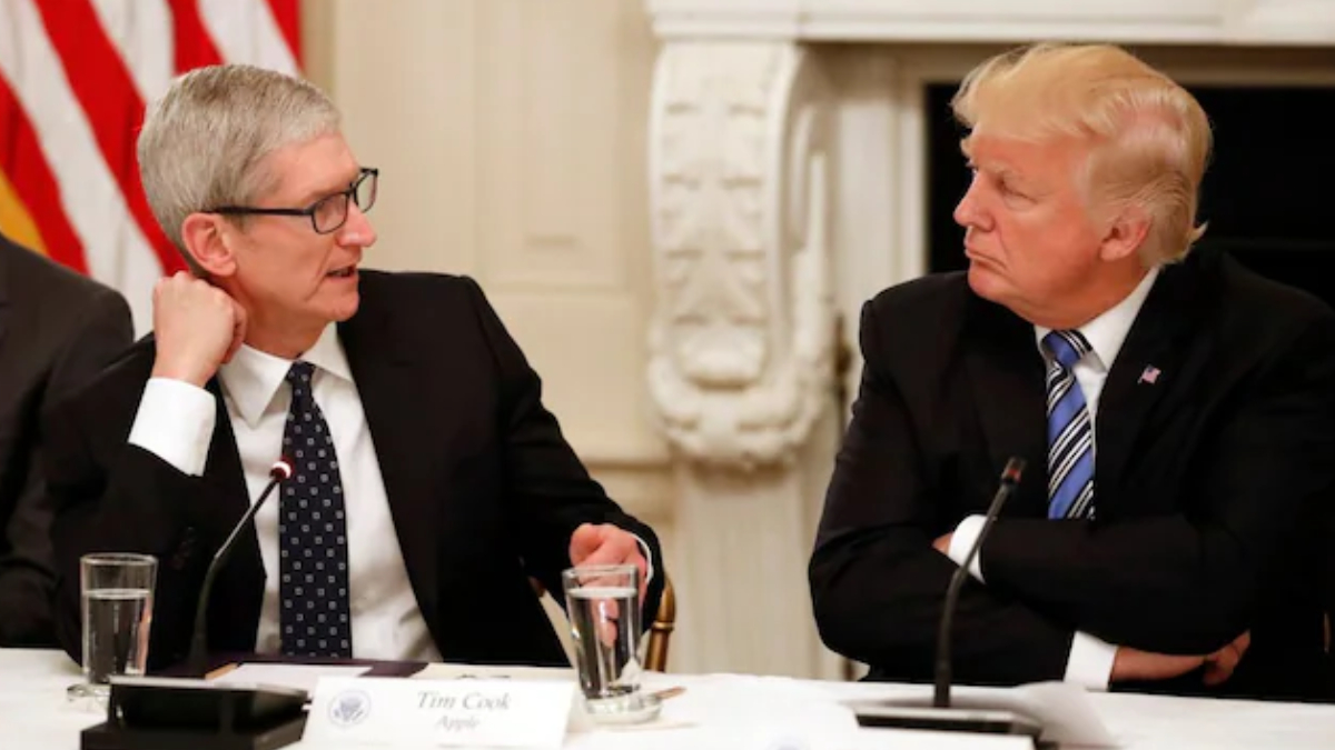 'I don't want you building in India': President Donald Trump to Apple ...