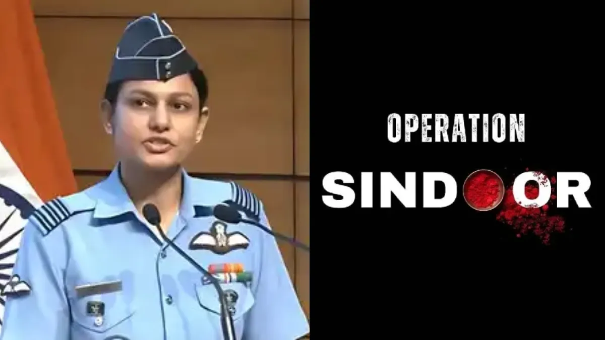 Operation Sindoor: Who is Wing Commander Vyomika Singh? The IAF officer who led the briefing ...