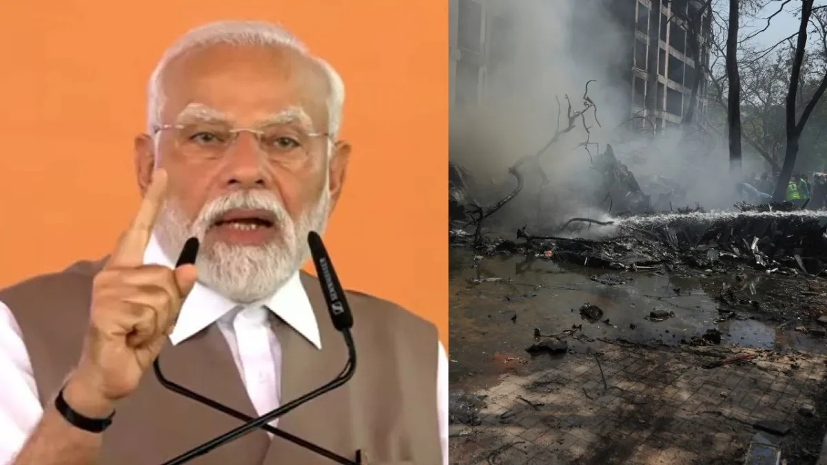 PM Modi expresses grief over Air India plane crash in Ahmedabad, says 'It is heartbreaking ...