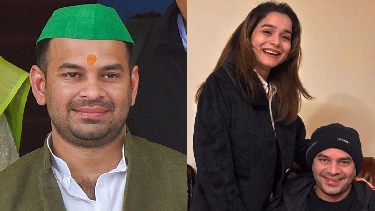 Expelled RJD Leader Tej Pratap visits Anushka Yadav amid family and party disownment controversy ...