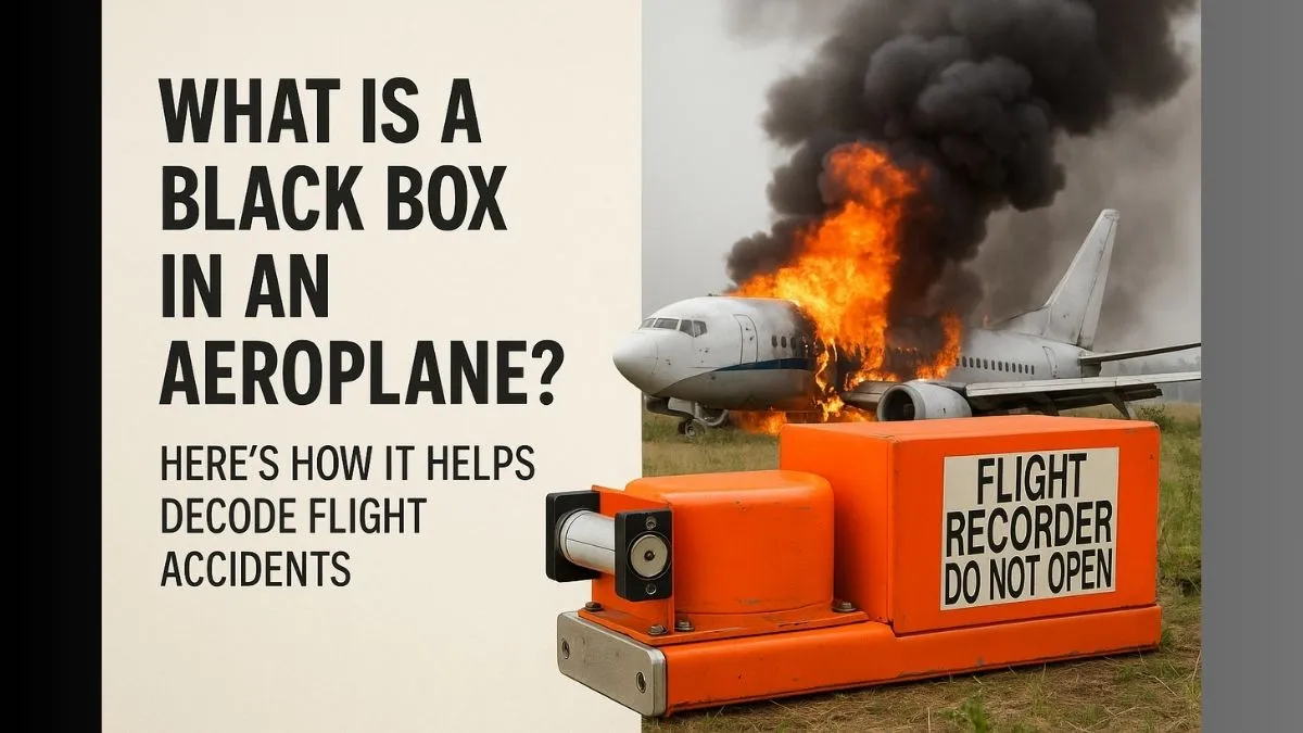 What is a Black Box in an aeroplane? Here's how it helps decode flight ...