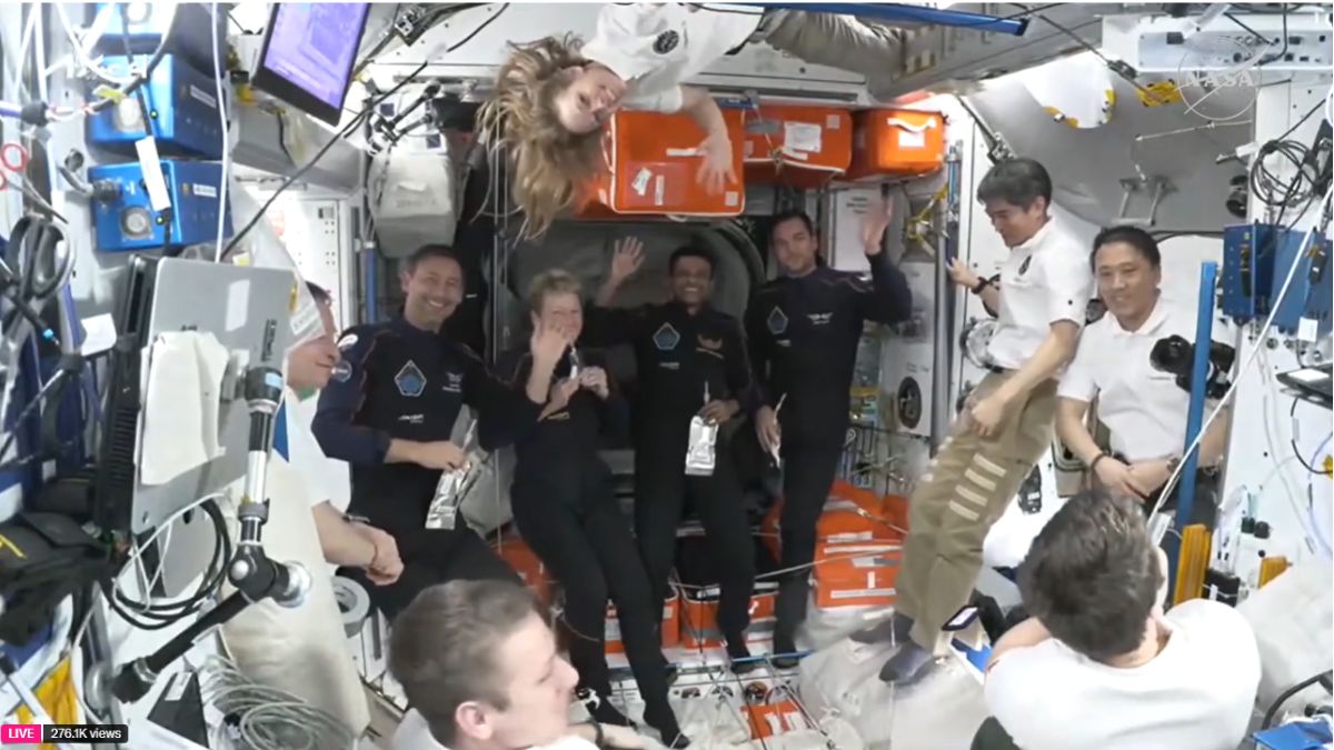 Shubhanshu Shukla leads India's return to space after 41 years as Axiom-4 docks at ISS: Video ...