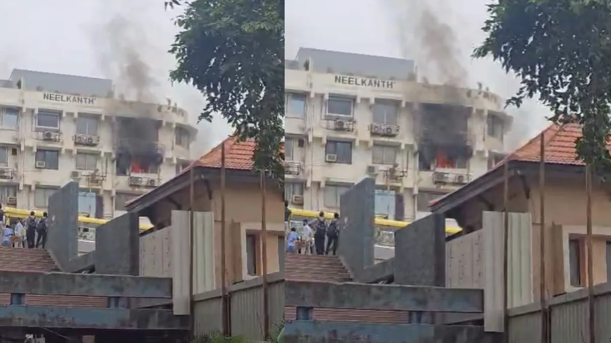 Fire breaks out at residential building near Marine Drive in Mumbai ...