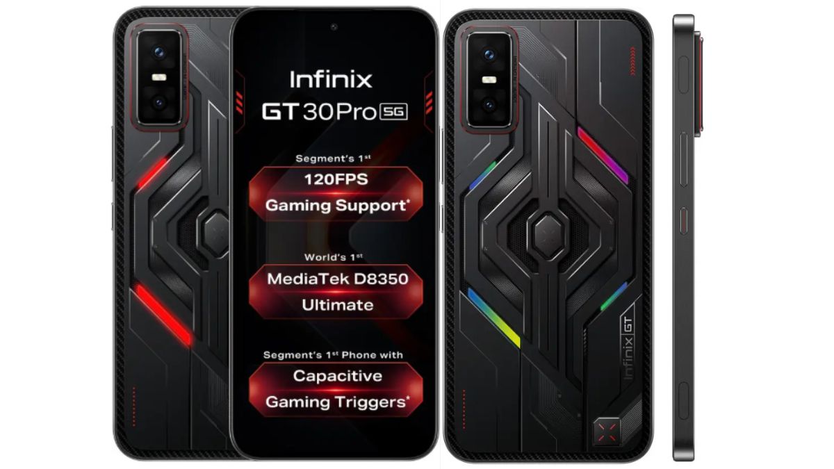 Infinix GT 30 Pro gaming smartphone launched in India at Rs 24,999 ...