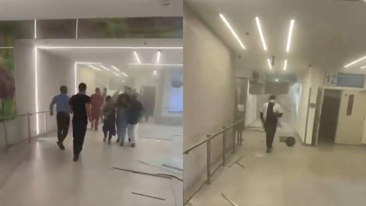 Israel-Iran war: Gripping videos show panic inside Soroka Hospital ...