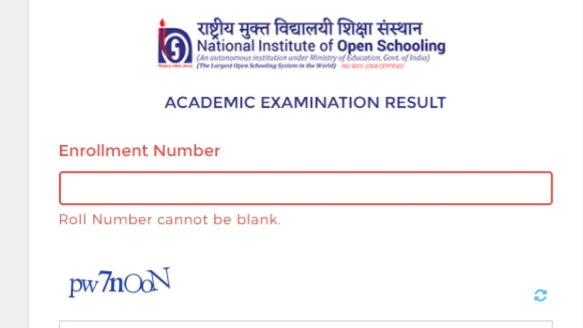 NIOS Class 10 April 2025 result announced, direct link here | Exam ...