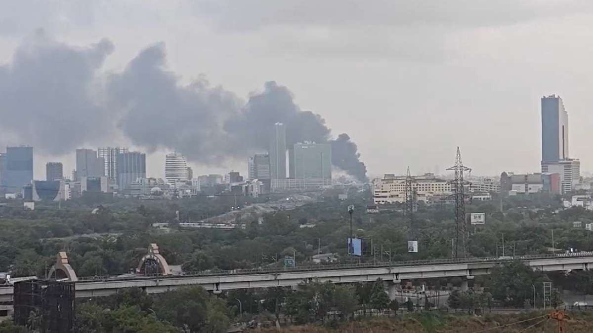 Noida fire news Massive fire breaks out at factory in Noida's Sector 2 ...