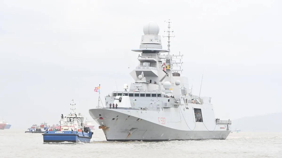 European union naval force ships visit Mumbai for first-ever India tour ...